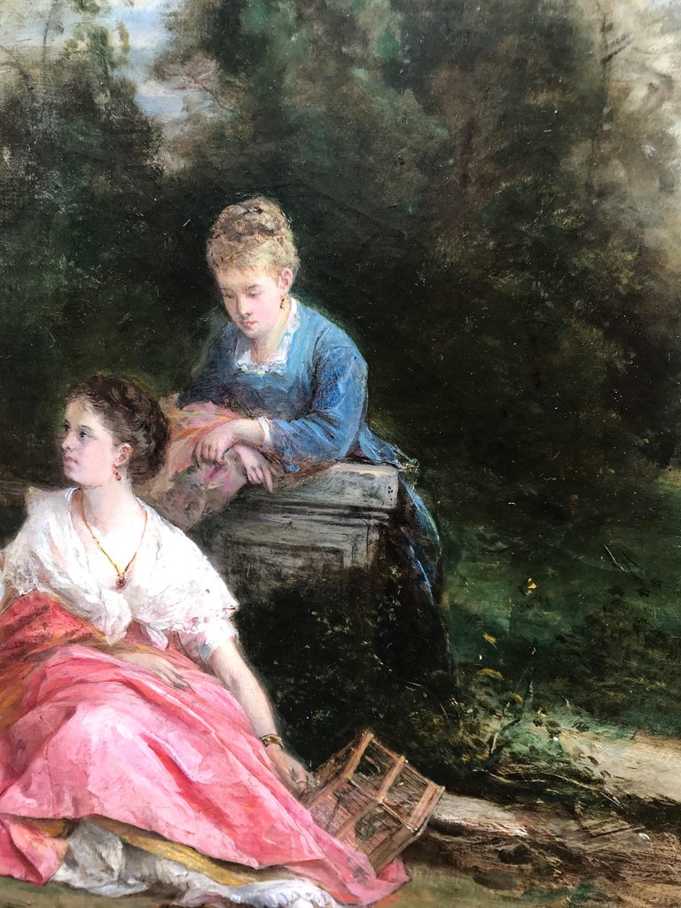 BARON Dominique - The Ladies and the Dove For Sale at 1stDibs
