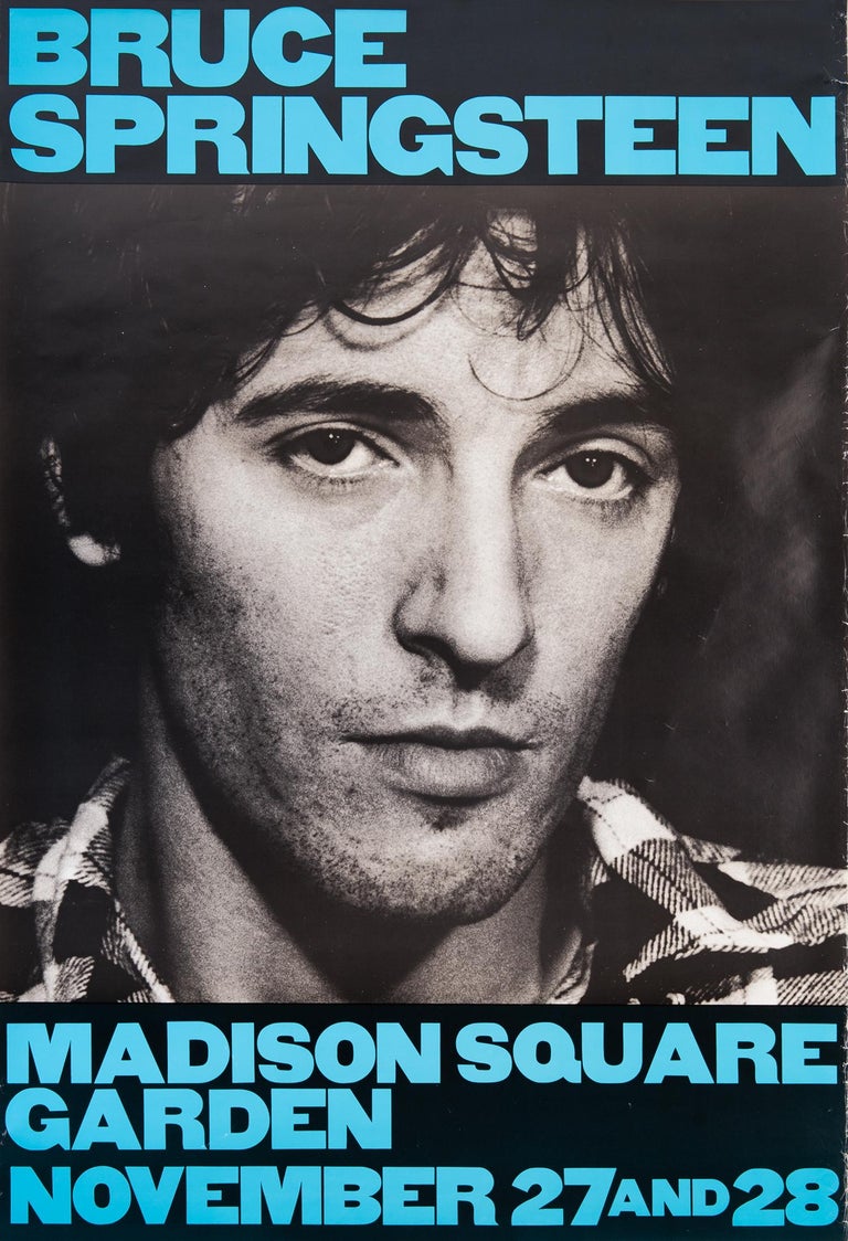 Unknown - Bruce Springsteen Original Vintage The River Tour GIANT ...