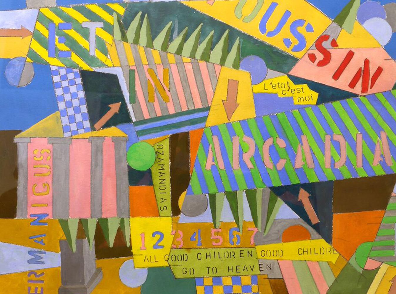Charlie Scheips - Poussin. Painting From the Invention series. For Sale ...