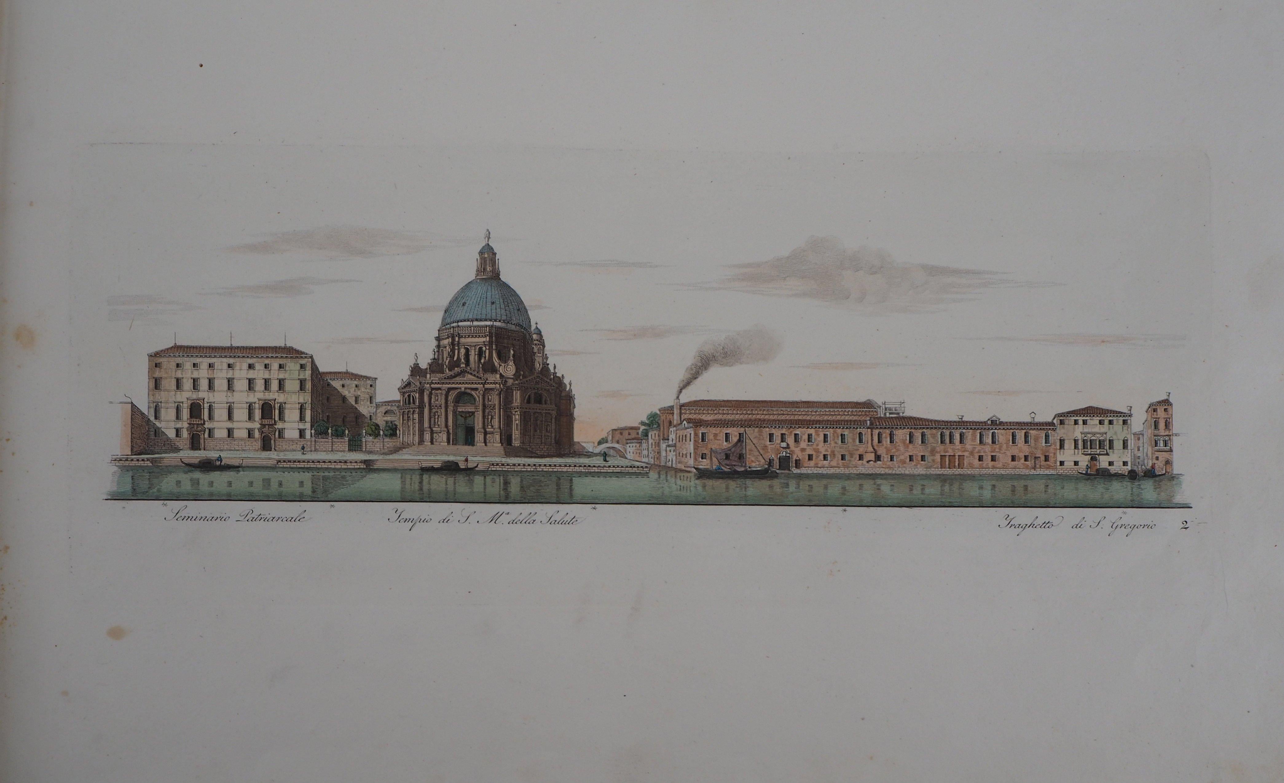 Dionisio Moretti - Venice, Santa Maria della Salute Church - Original ...
