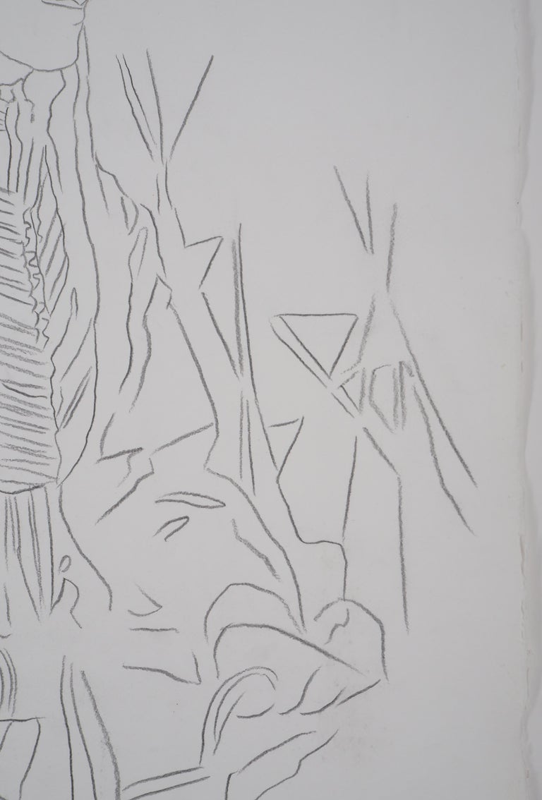 Andy Warhol - Indian : War Bonnet - Original pencil drawing (Warhol ...