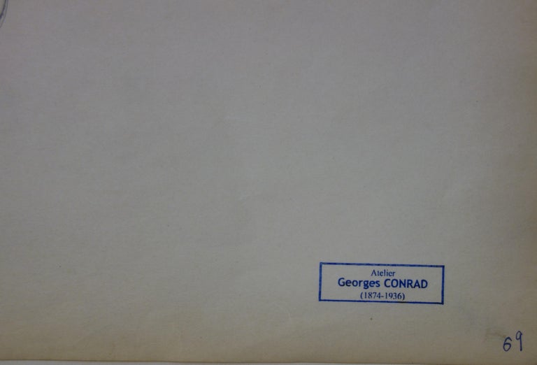 Georges Conrad - Morning moments - Pencil drawing - circa 1914 For Sale ...