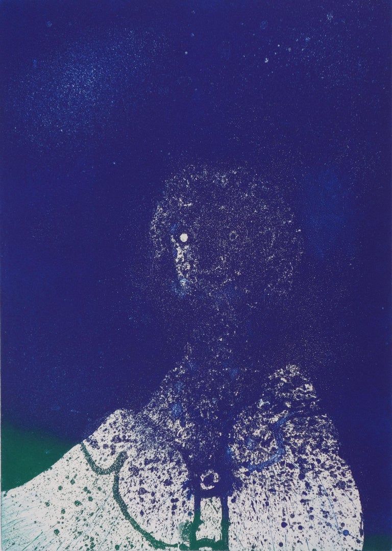 Mario PRASSINOS - Interstellar Portrait - Original handsigned etching ...