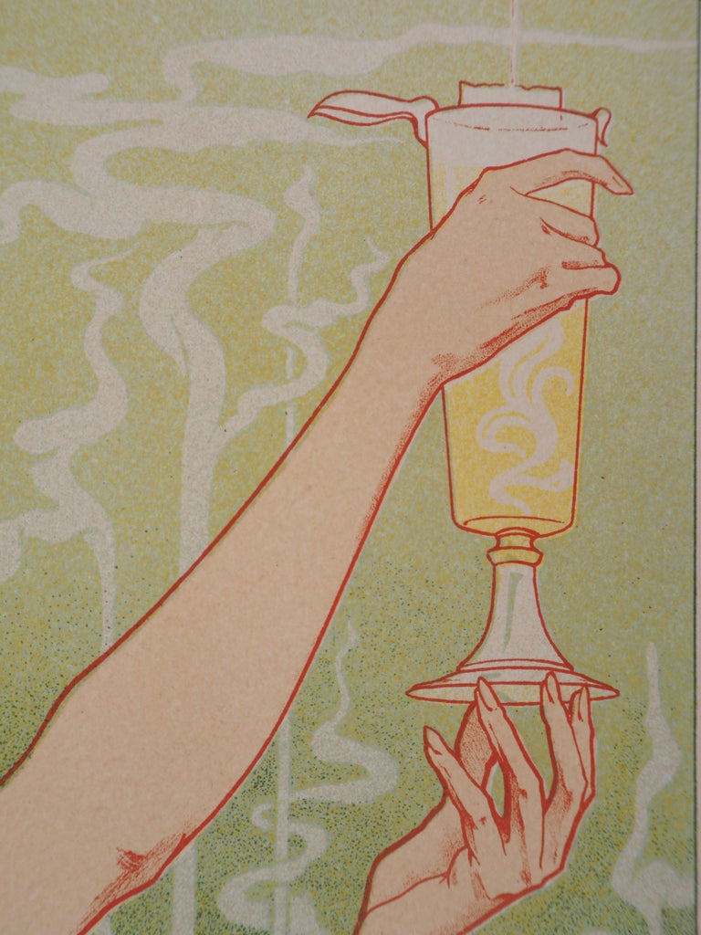 Henri PRIVAT-LIVEMONT - Absinthe Robette - Lithograph (Les Maîtres de l ...