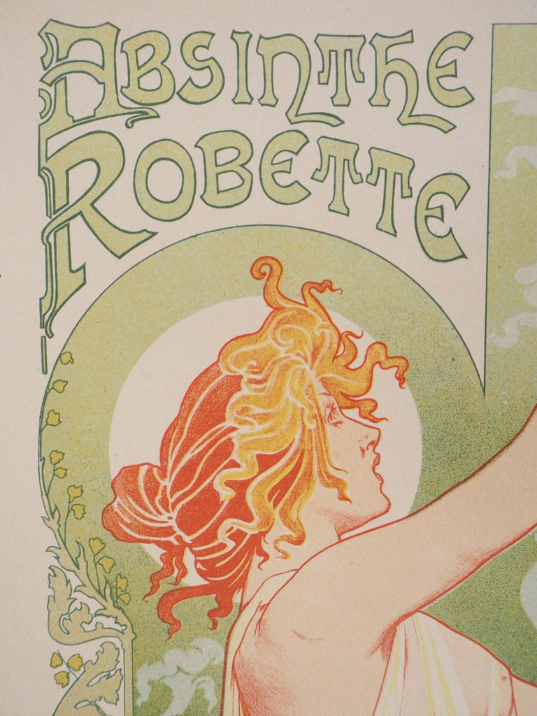 Henri PRIVAT-LIVEMONT - Absinthe Robette - Lithograph (Les Maîtres de l ...