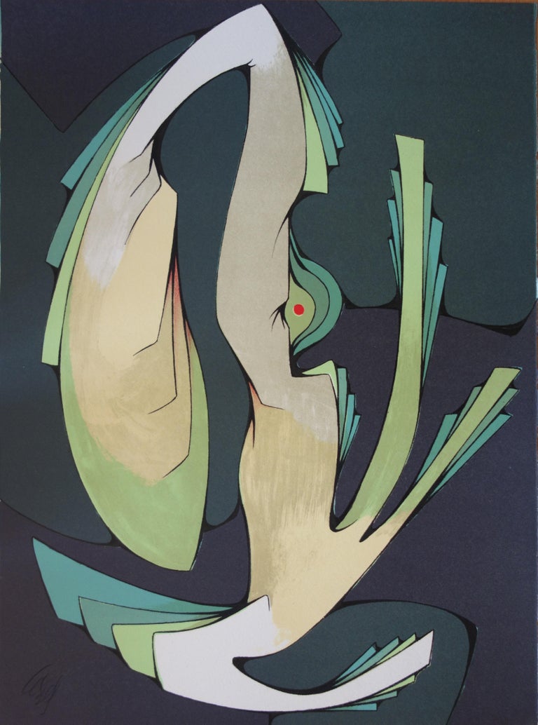 Joaquin Ferrer - Surrealist Tree - Original handsigned lithograph For ...