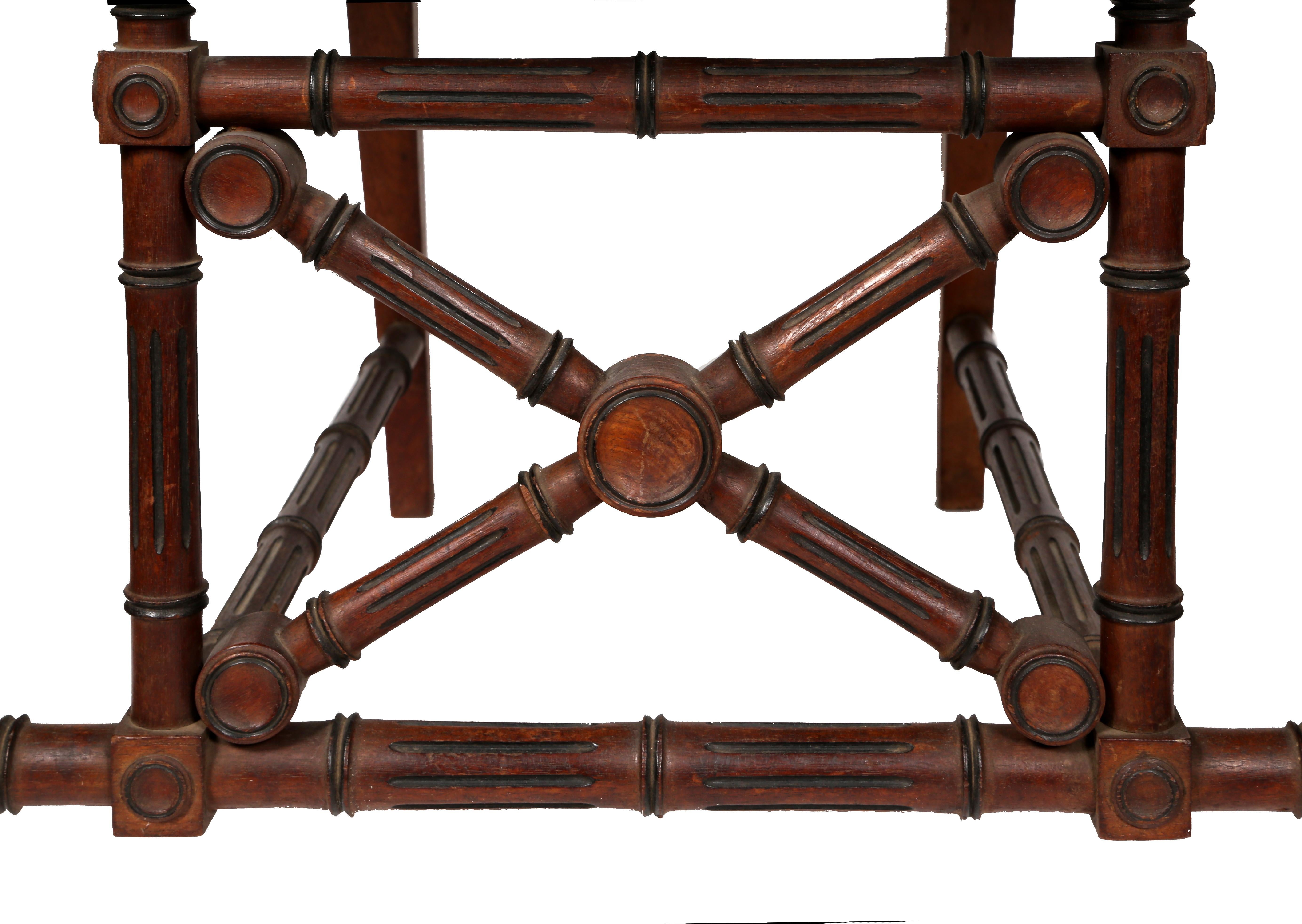 George Hunzinger - Signed George Hunzinger, Walnut Side Chair, 1869 at ...