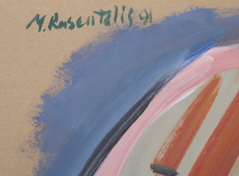 Moshe Rosenthalis - Abstract Still Life For Sale at 1stDibs