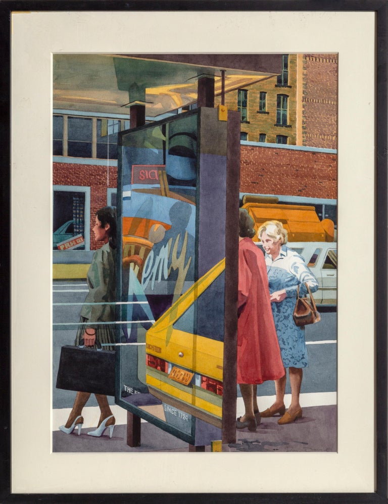 Don David - Bus Stop, New York City For Sale at 1stDibs
