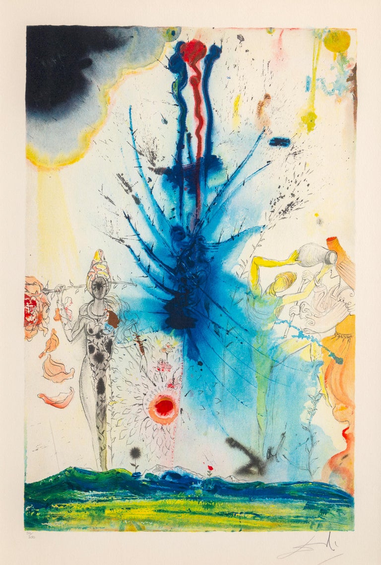 Salvador Dalí­ - The Land of Milk and Honey at 1stDibs | milkandhoney ...