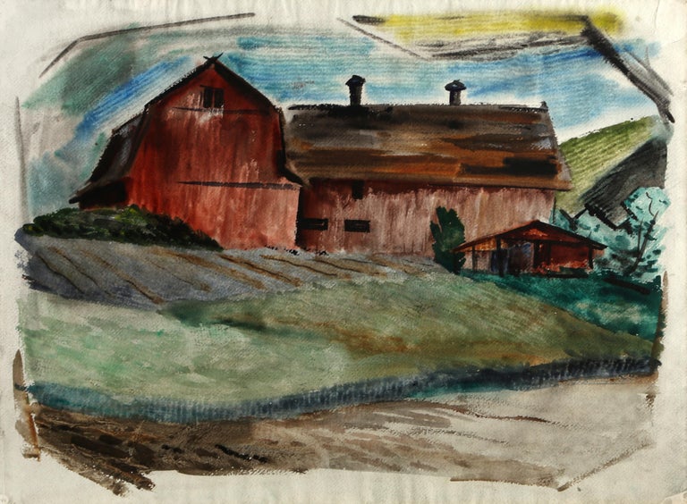 Chris Ritter - Red Barn For Sale at 1stDibs