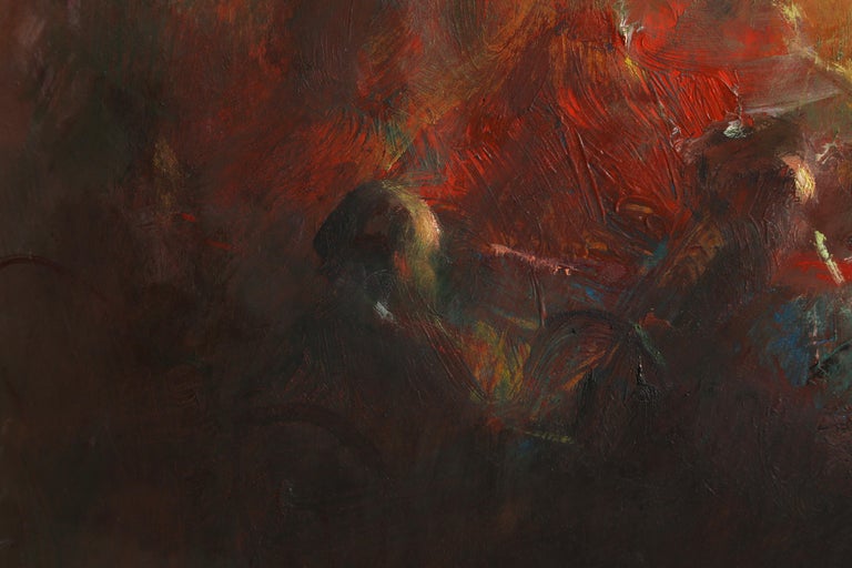 William Harnden - Concert, Figurative Oil Painting by William Harnden ...