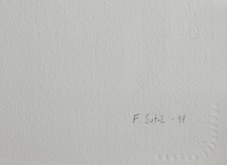 Francisca Sutil - Untitled No. 11, Minimalist Stripe painting by ...
