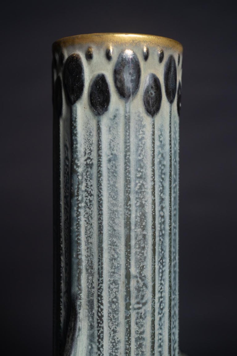 Paul Dachsel - Vase with Stylized Flowers by Paul Dachsel for ...