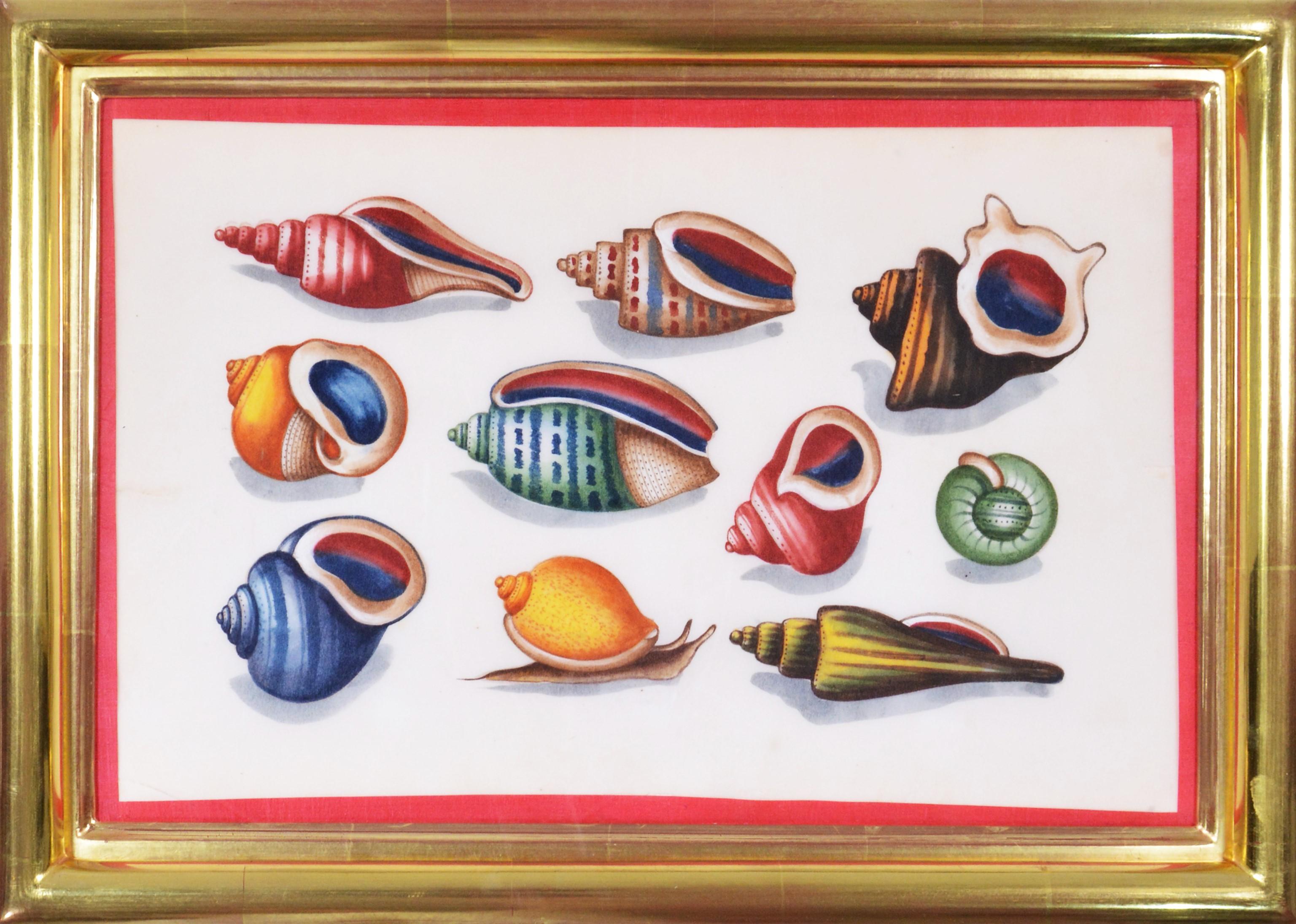 Unknown - Chinese Export Watercolours on Pith Paper, set of twelve ...
