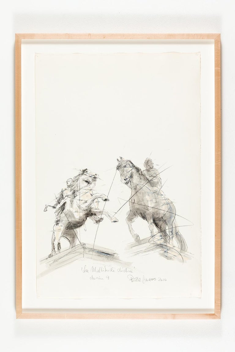 Peter Gnass - The Fallen Multitude (Drawing n° 9) For Sale at 1stDibs