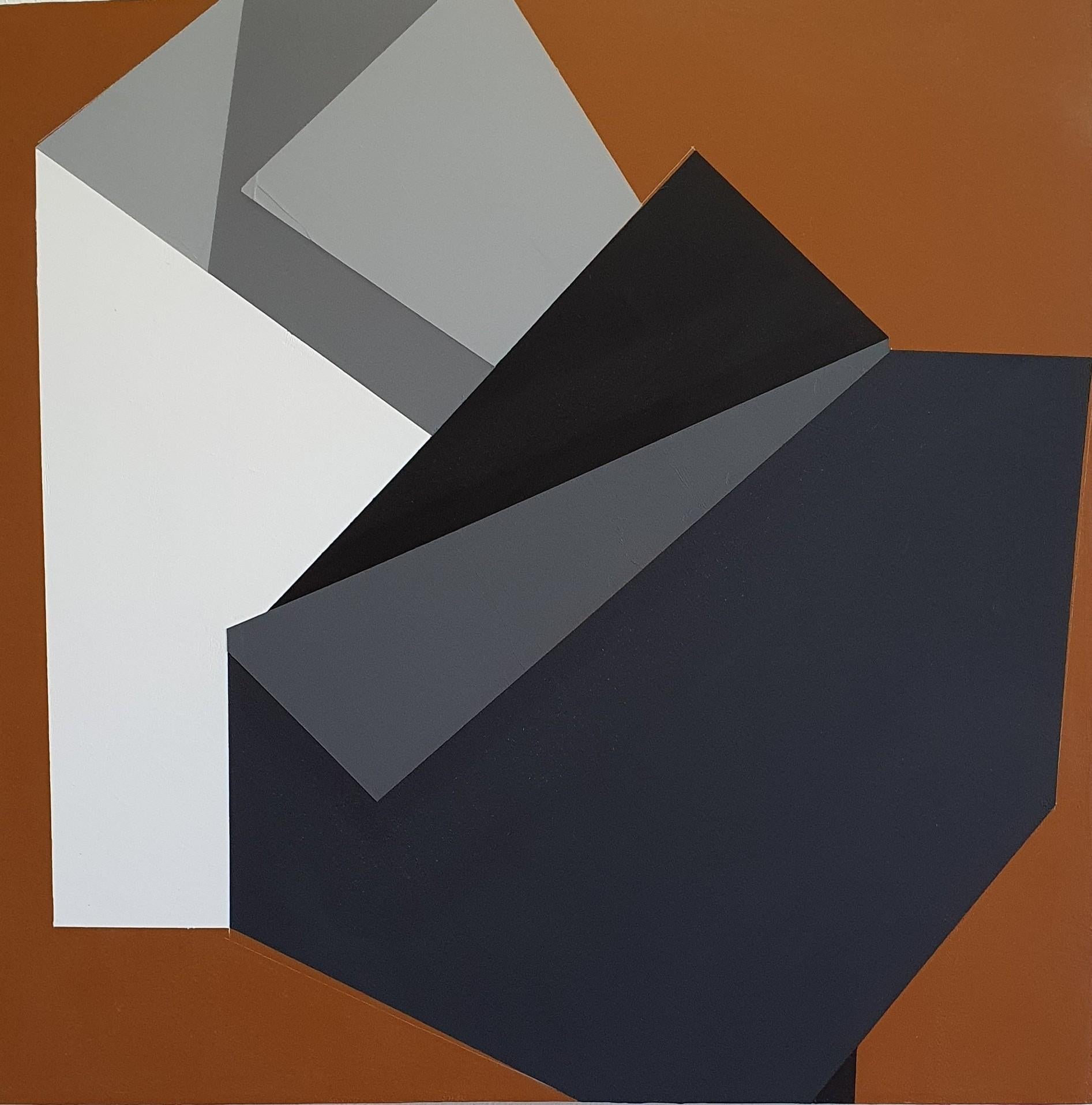 Denise Driscoll - "Sentience", abstract, acrylic painting, turquoise ...