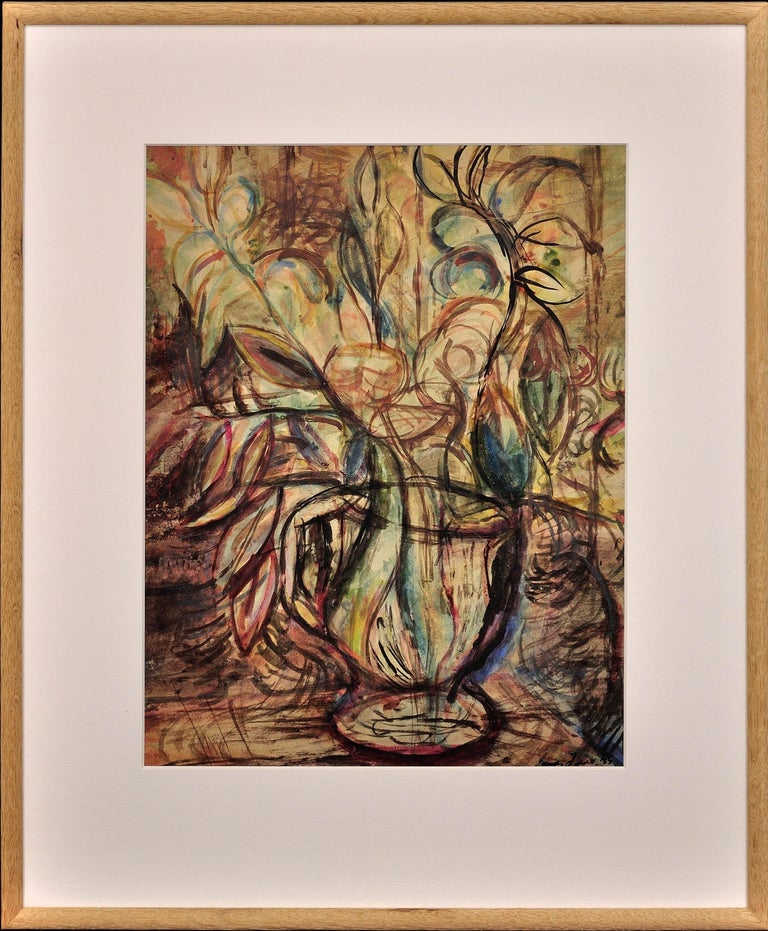 James Tower - Wartime Still Life Watercolor by Important British ...