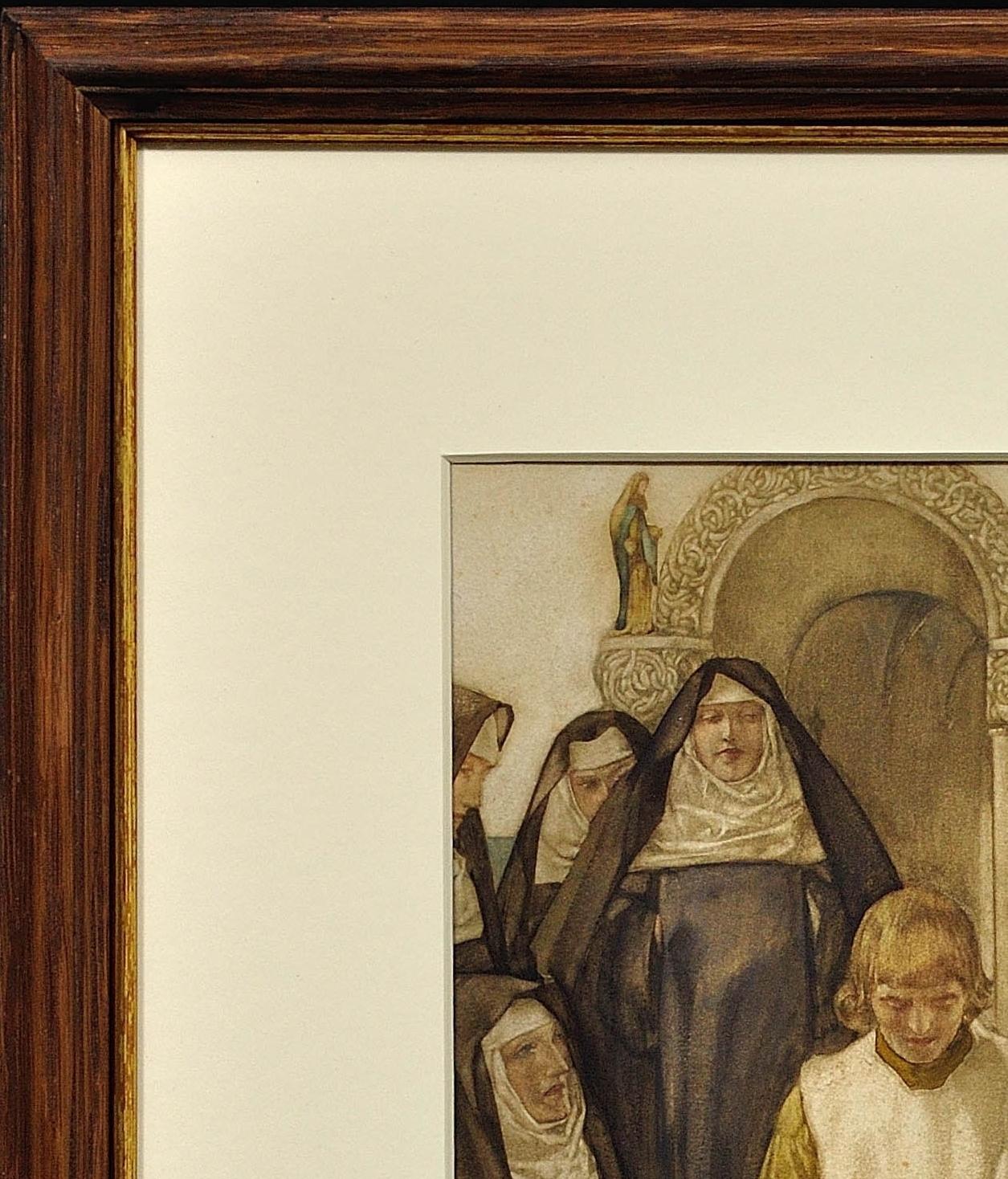 William Russell Flint - Sir Lancelot and the Young Squire, 1911. King ...