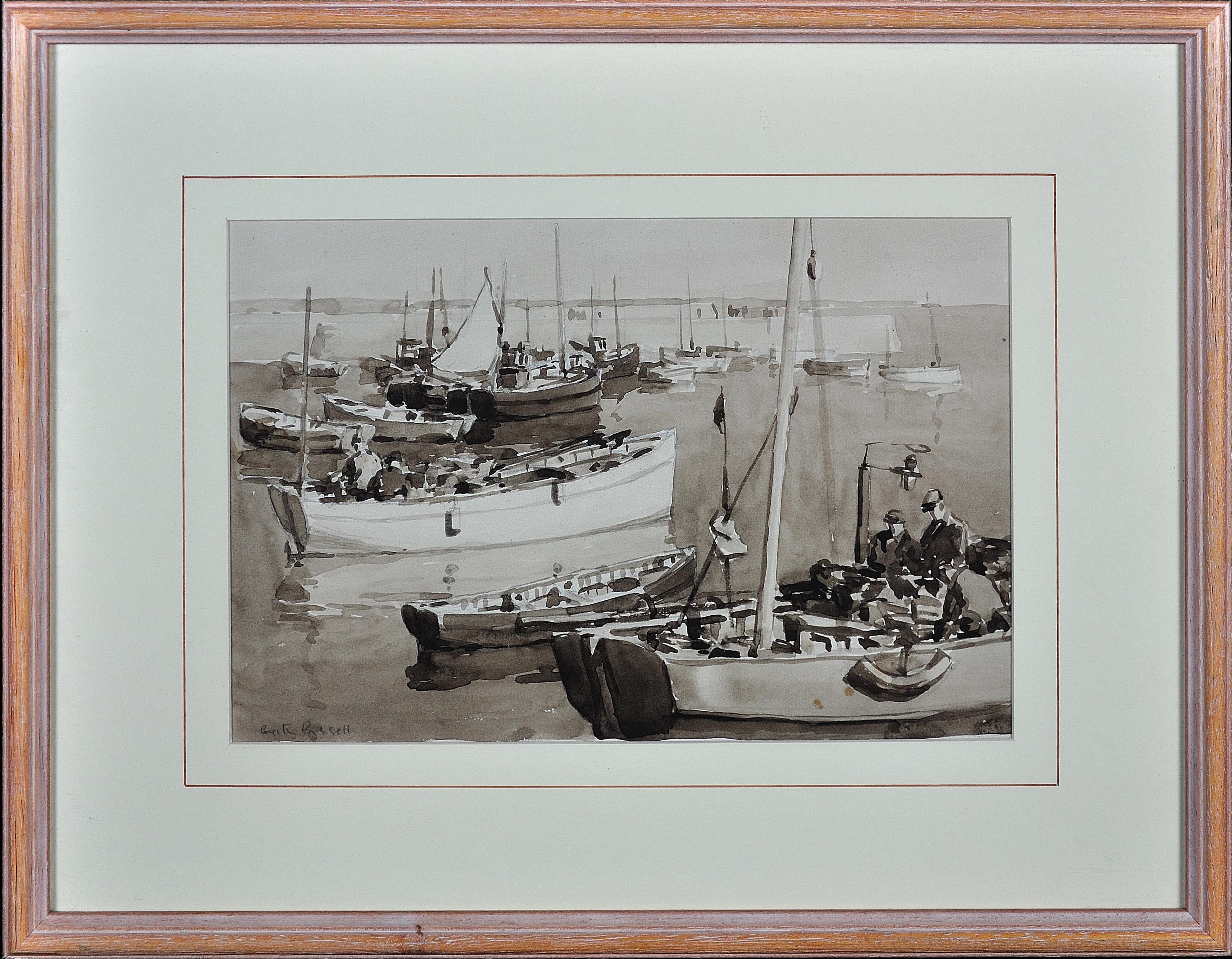 Arthur Irwin Riley - 'Coastal Breakers', Mid-century California ...