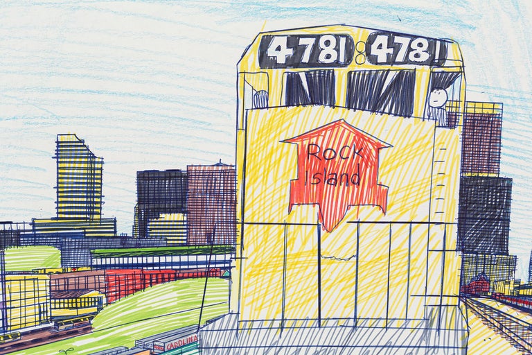 Wesley Willis - The Dan Ryan Expressway For Sale at 1stDibs | wesley ...