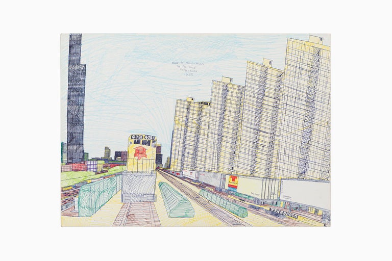 Wesley Willis - The Dan Ryan Expressway For Sale at 1stDibs | wesley ...