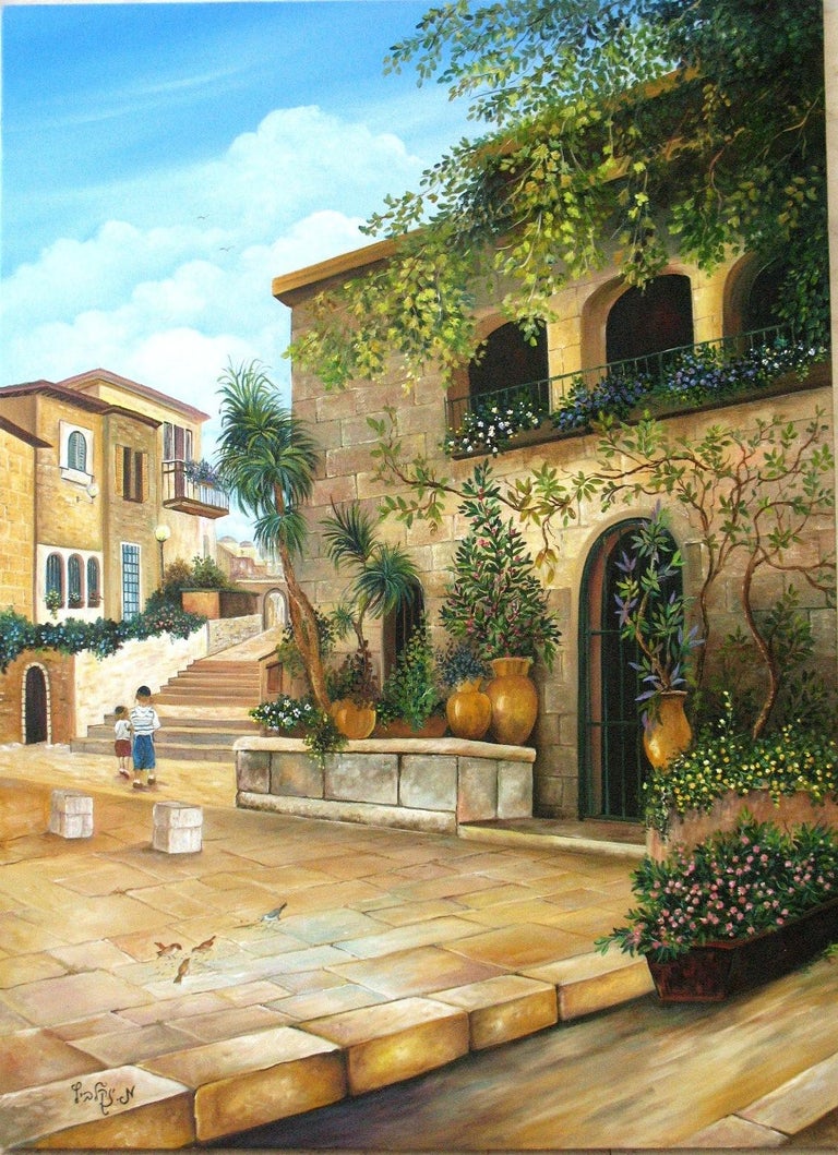 Menucha Yankelevitch - Mishkenot Sha'anim Streets (Judaica) For Sale at ...