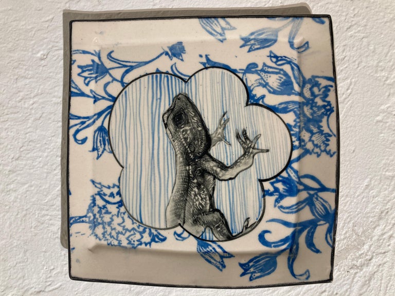 Hannah Niswonger - Lizard Plate For Sale at 1stDibs