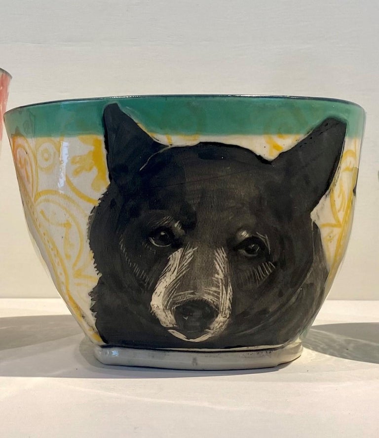 Hannah Niswonger - Bear Bowl For Sale at 1stDibs