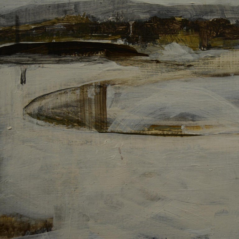 John J. Daly - "Mooring V", acrylic painting, abstract, landscape ...