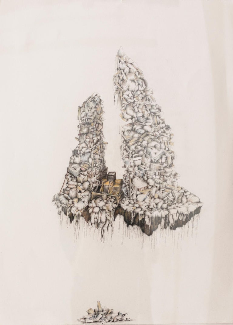 Susan Greer Emmerson - "Evidence of Human Habitation", mixed media ...