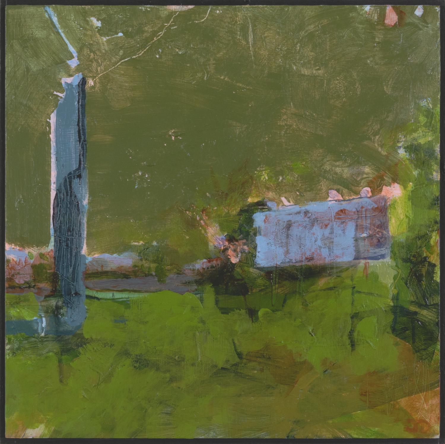 John J. Daly - "Fort Ann III", acrylic, painting, landscape ...