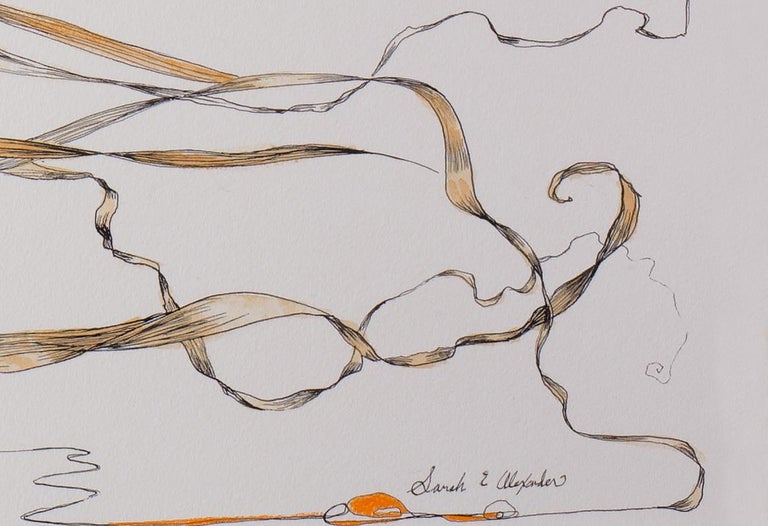 Sarah Alexander - "Heave-Ho", contemporary, watercolour, drawing ...