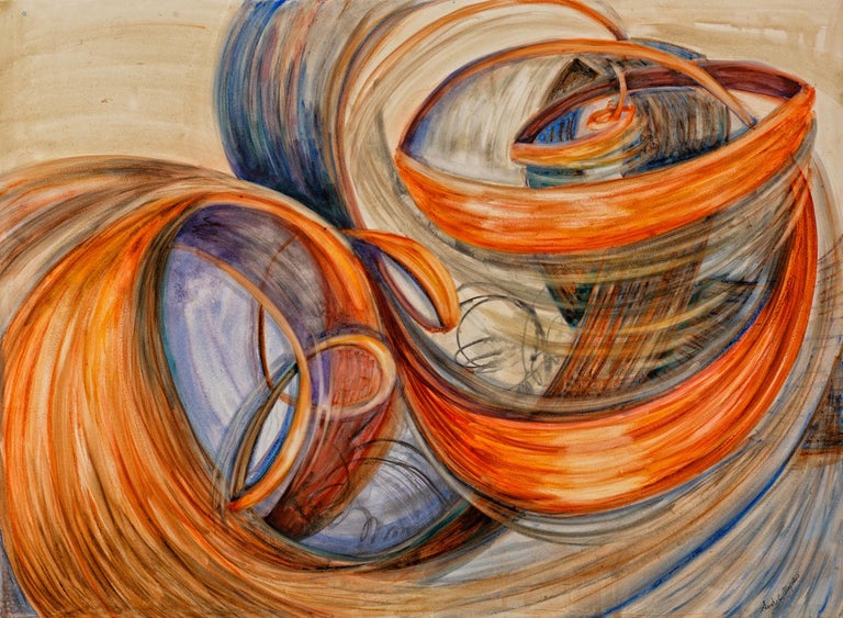 Sarah Alexander - "By the Seat of Her Pants", abstract, contemporary ...