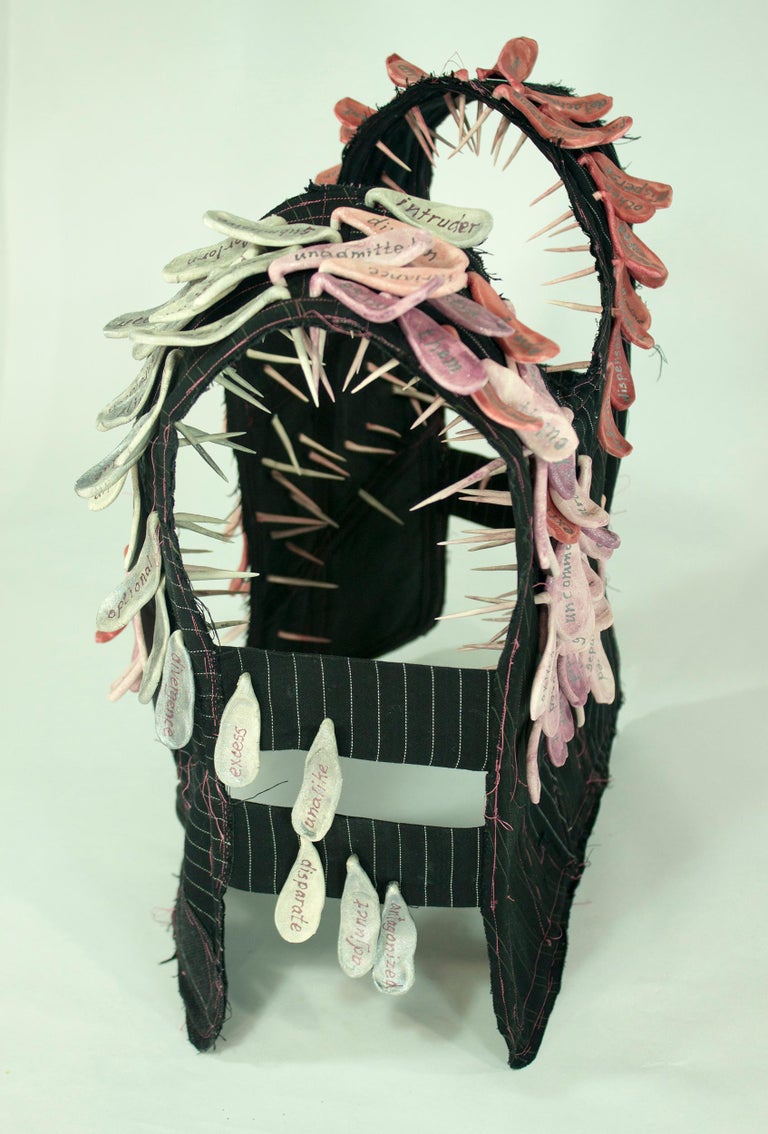 Virginia Mahoney - "Other", mixed media art, sculpture, waistcoat ...