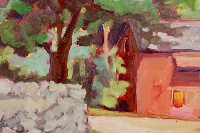 Jill Pottle - "Russell's Barn", oil painting, landscape, nature, high ...