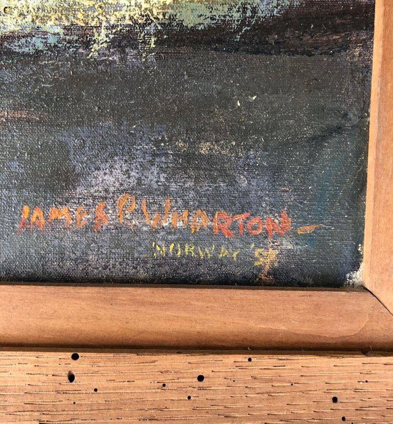 John Warton - Fishing Boats in Norway at 1stDibs