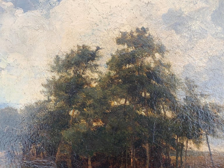 Carl Brennir - Paysage victorien anglais du 19e siècle avec des ...