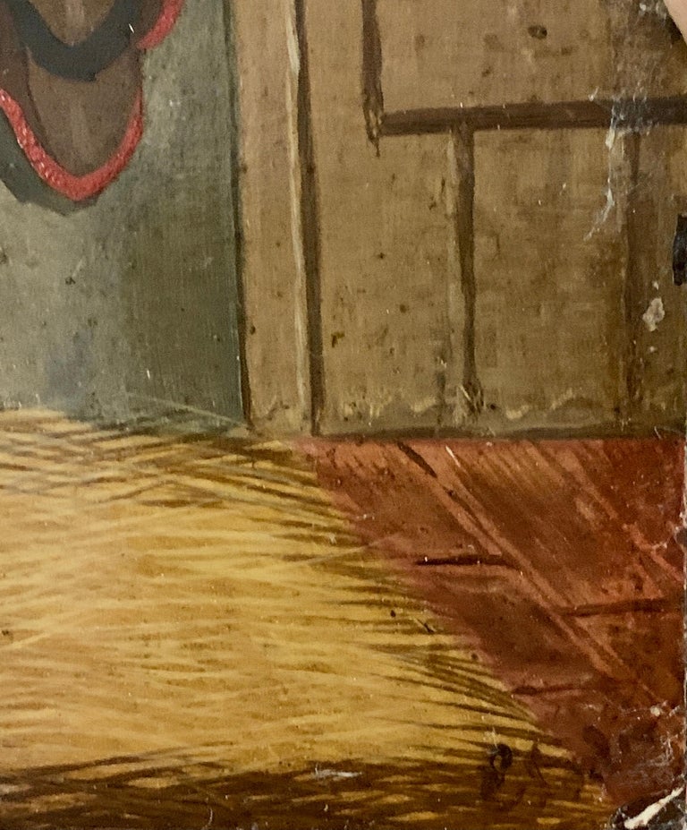 Edwin Loder - 19th century Antique Portrait of an English Gray Horse in ...