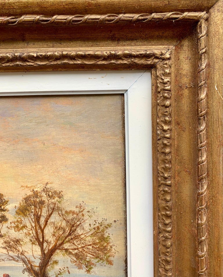 Octavius T. Clark - 19th century Victorian English landscape with ...