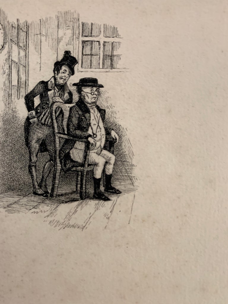 Hablot Knight Browne - Original pen and ink illustrations for Charles ...