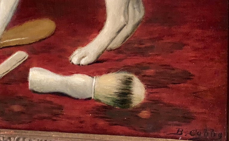 Bernard Cobbe - English interior of Jack Russell puppy dogs playing ...