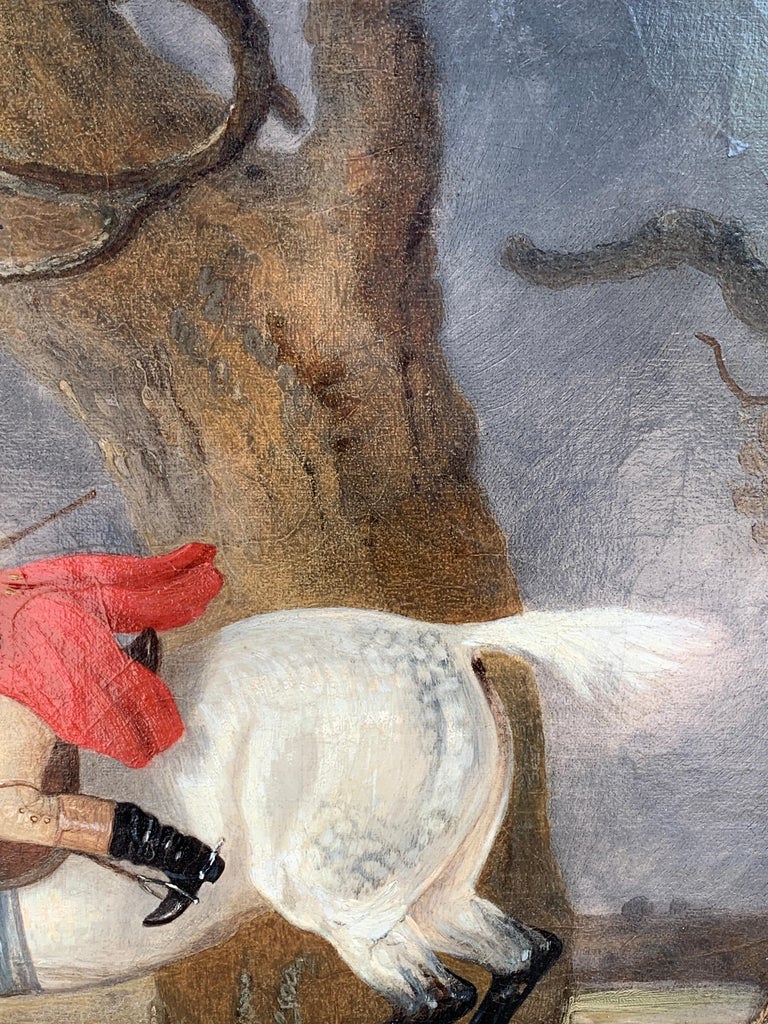 Charles Loraine Smith - English 18th century Fox hunting landscape ...