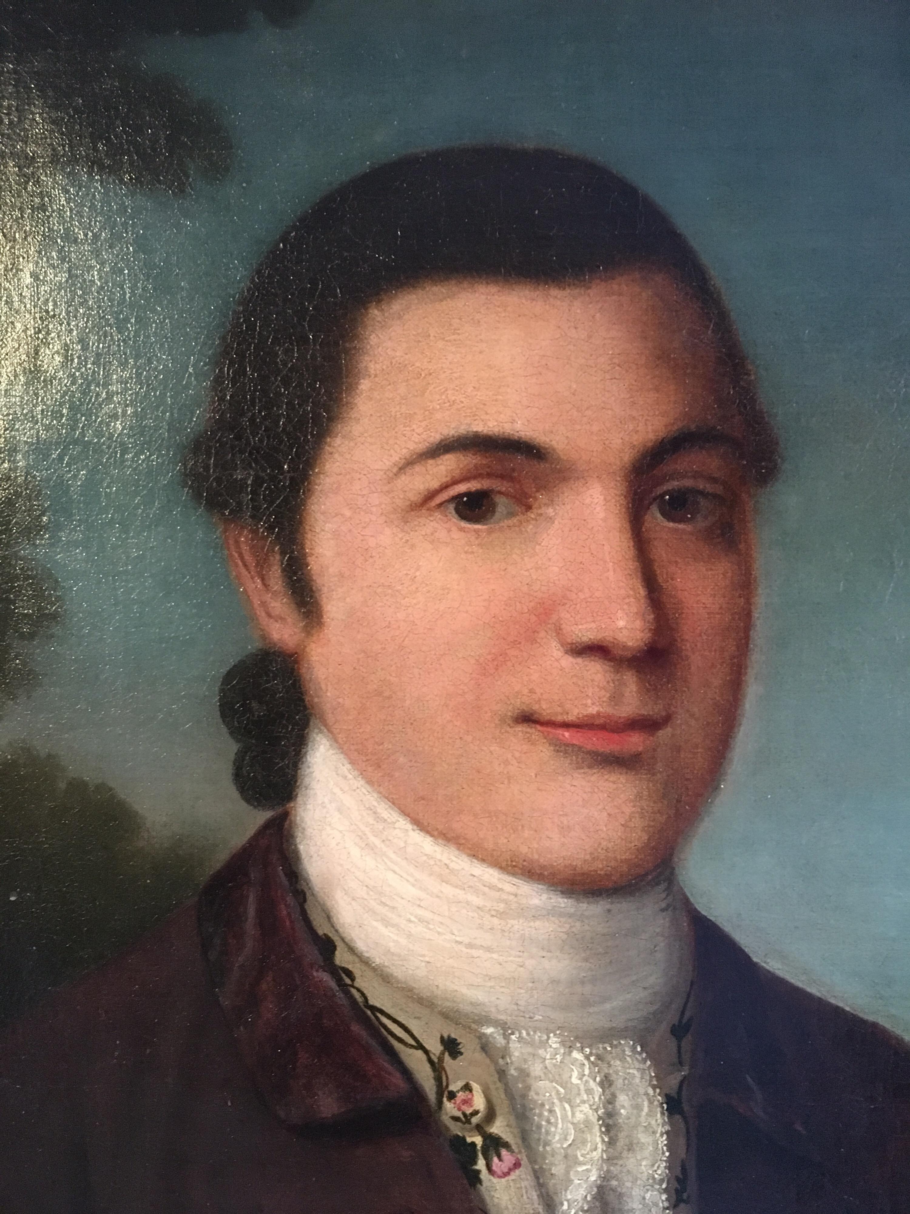 Unknown - The 18th Century European Aristocrat, Large Oil on Canvas ...