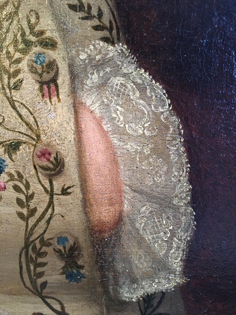 Unknown - The 18th Century European Aristocrat, Large Oil on Canvas ...