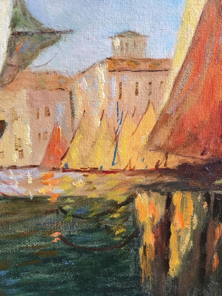 Smolin Alexey - Venice Impressionist Landscape, Nautical Theme ...