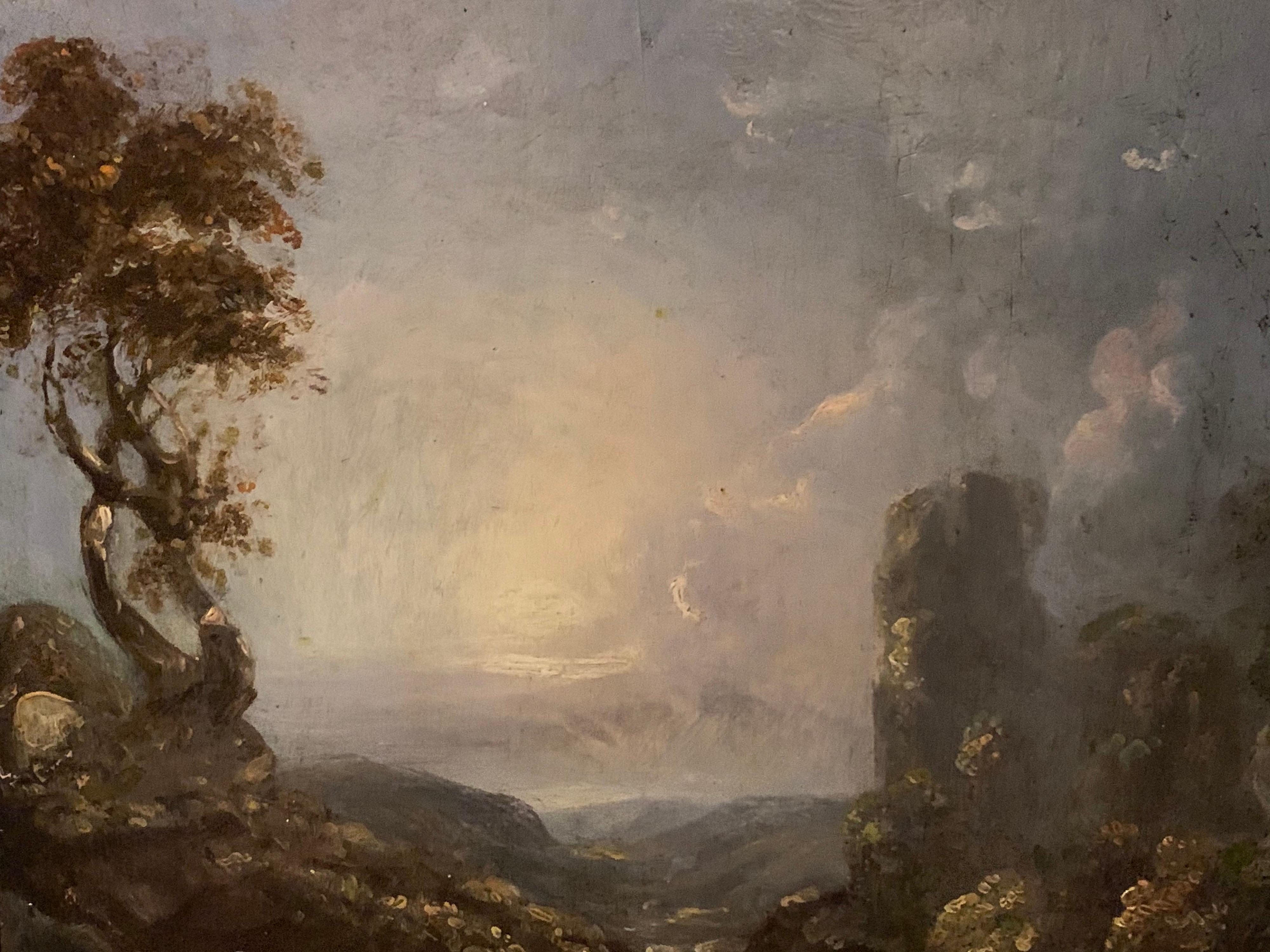 Horatio McCulloch (1805-1867) - The Highland Waterfall Victorian Oil ...