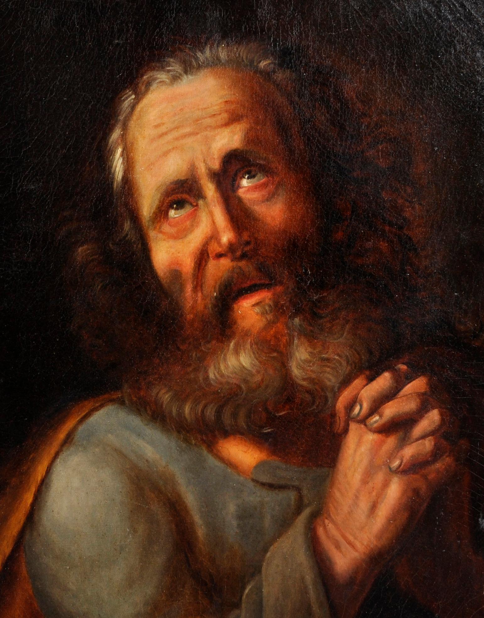 18th Century Italian Old Master - Angel Appearing to Mary Fine 18th ...