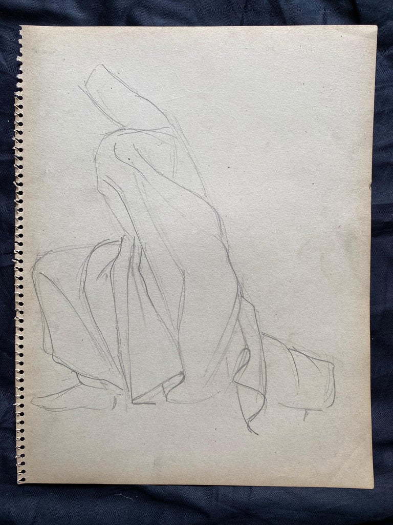 Jean-Paul le Verrier - Mid 20th century French Original Line Drawing ...