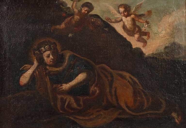 Italian Baroque - FINE EARLY 1700'S ITALIAN BAROQUE OLD MASTER - MARY ...